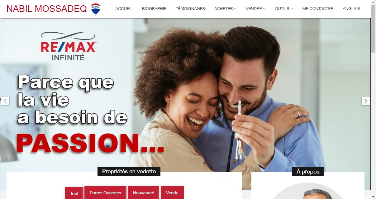Home | Nabil Mossadeq | Residential Real Estate Broker | Remax Infinite